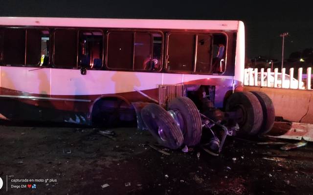 21 Personas Lesionadas Deja Accidente Entre Camión De Pasajeros Y